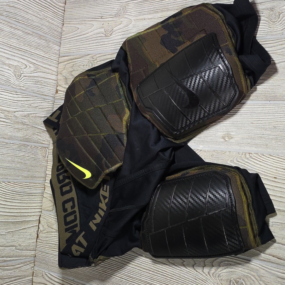 Nike Pro Combat Hyperstrong Padded Football Girdle Bl… - Gem